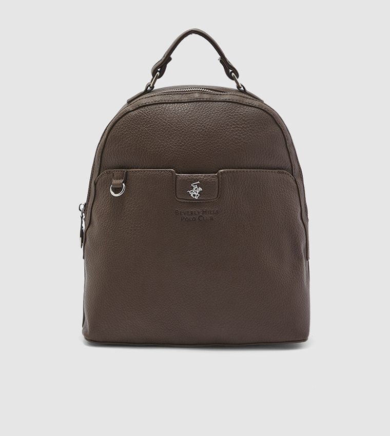 Buy Beverly Hills Polo Club Backpack Brown In Brown | 6thStreet UAE