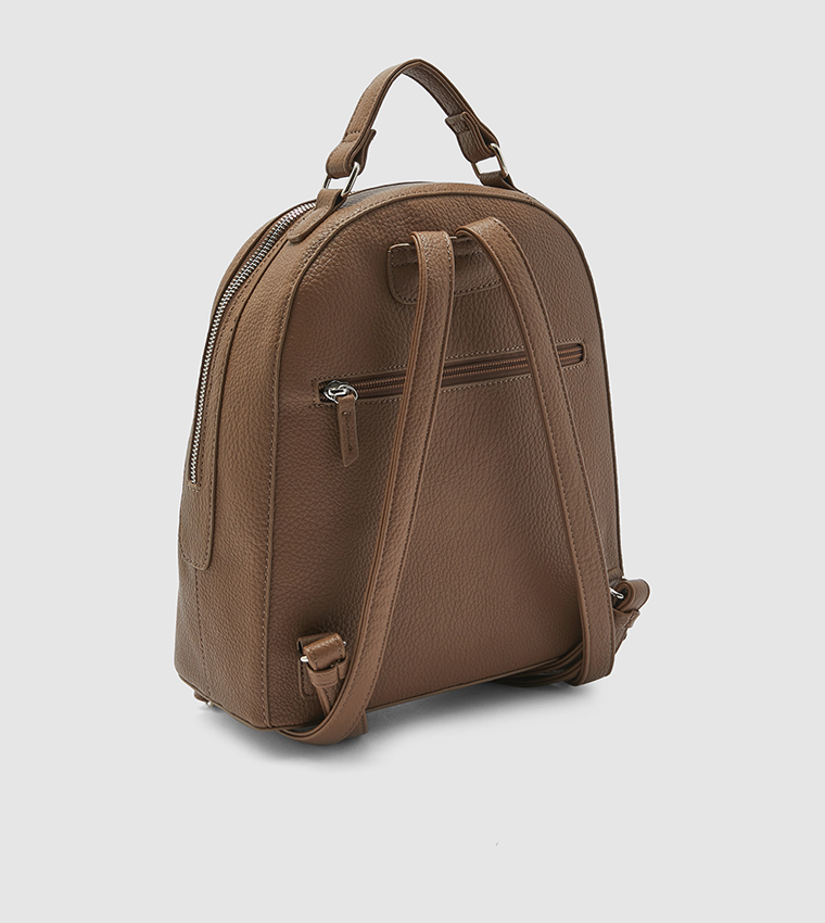 Buy Beverly Hills Polo Club Backpack Brown In Brown | 6thStreet Qatar