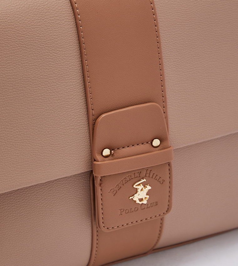 Buy Beverly Hills Polo Club Cross Body Beige In Beige | 6thStreet Bahrain