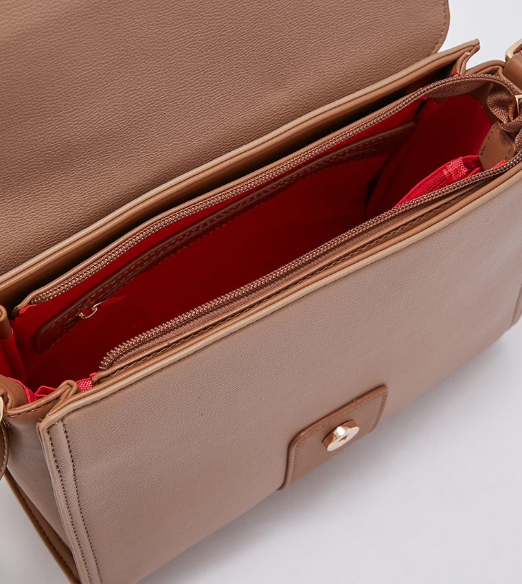 Buy Beverly Hills Polo Club Cross Body Beige In Beige | 6thStreet Bahrain