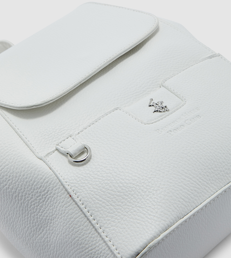 Buy Beverly Hills Polo Club Ladies Backpack White In White | 6thStreet ...