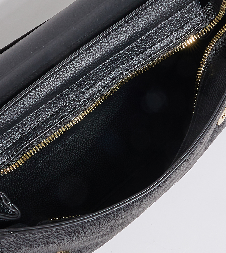 Buy Beverly Hills Polo Club Logo Detail Top Handle Bag With Sling In ...