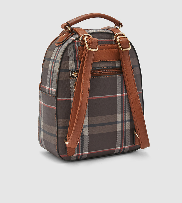 Buy Beverly Hills Polo Club Backpack Brown In Brown | 6thStreet Saudi ...