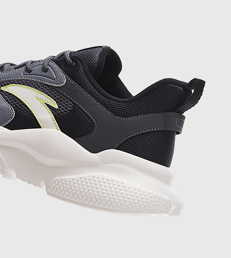 Buy Anta Round Toe Lace Up Casual Shoes In Blue | 6thStreet Qatar