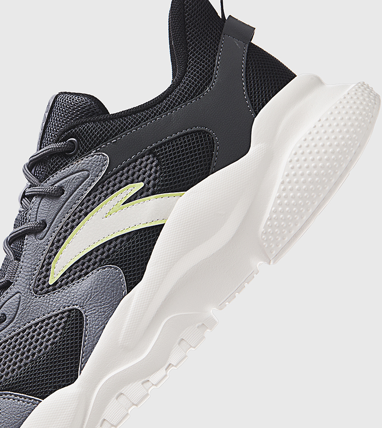 Buy Anta Round Toe Lace Up Casual Shoes In Blue | 6thStreet Qatar