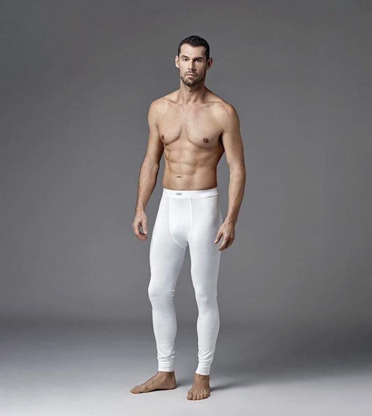 Buy Dagi Logo Detail Thermal Bottoms In Beige | 6thStreet Kuwait