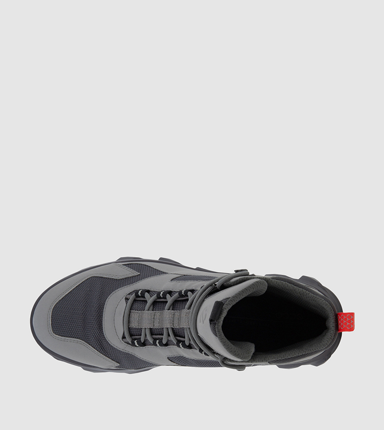 Buy ECCO Mx Gtx Tex Mid Top Sneakers In Grey | 6thStreet UAE