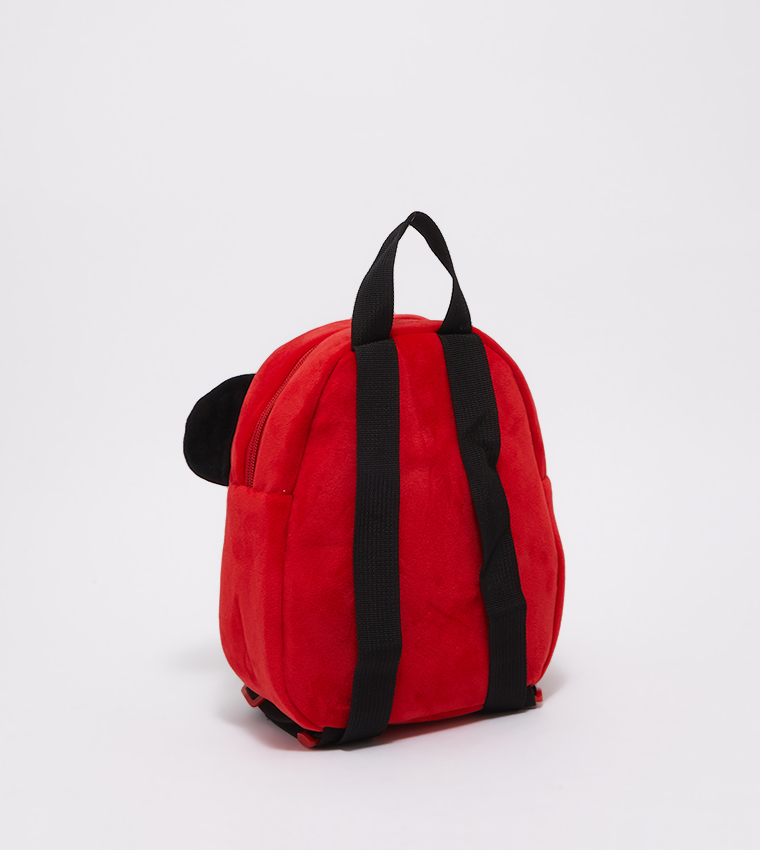 Buy Mickey Kindergarte Character Teddy Mickey Backpack In Red ...
