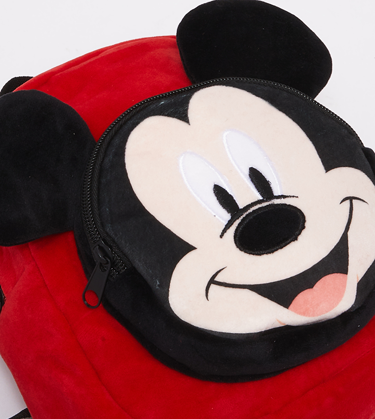 Buy Mickey Kindergarte Character Teddy Mickey Backpack In Red ...