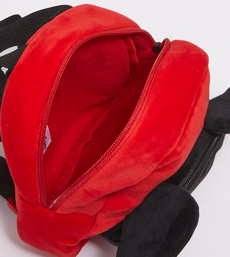 Buy Mickey Kindergarte Character Teddy Mickey Backpack In Red ...