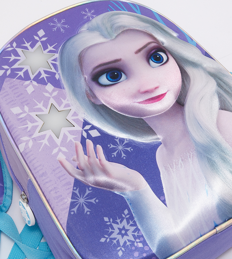 Buy FROZEN II 3D Lights Frozen Ii Backpack In Purple | 6thStreet Oman