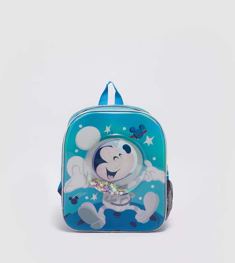 Buy Mickey School Confetti Mickey Backpack In Blue | 6thStreet UAE