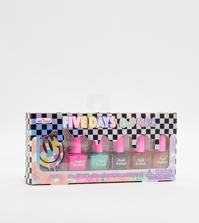 Buy R&B Kids Hot Focus Five Days Nail Polish In Multiple Colors ...