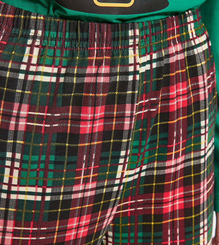 Buy Trendyol Christmas Theme Pajama Set In Multiple Colors | 6thStreet UAE