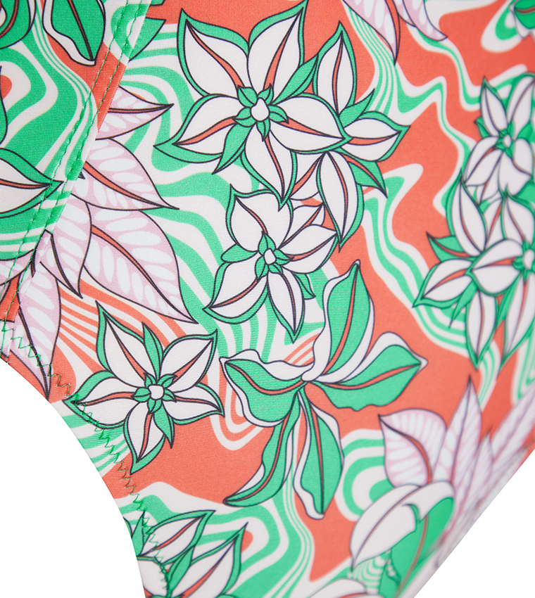 Buy Trendyol Floral Patterned High Rise Bikini Bottom In Multiple ...
