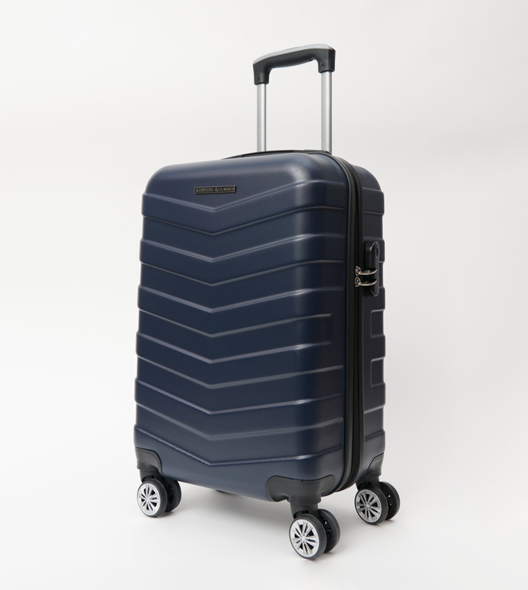Buy ALTINYILDIZ CLASSICS Hard Shell Cabin Trolley In NAVY BLUE ...