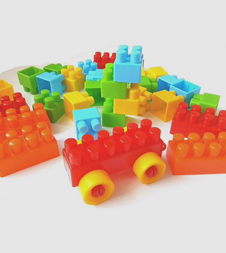 Buy Dede Multi Blocks 120 Pieces In Multiple Colors | 6thStreet UAE