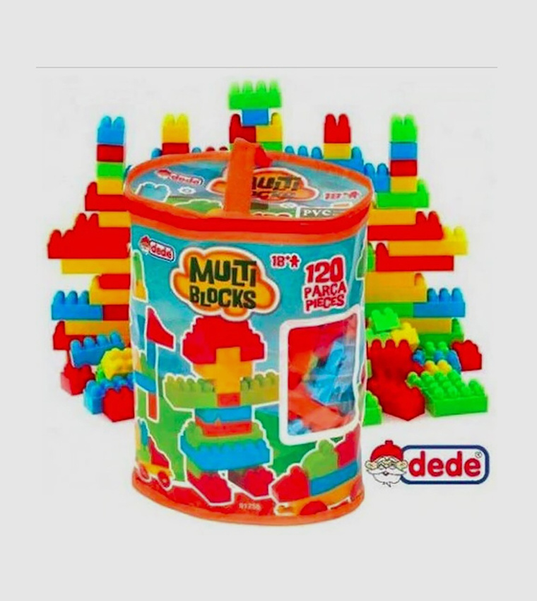 Buy Dede Multi Blocks 120 Pieces In Multiple Colors | 6thStreet UAE