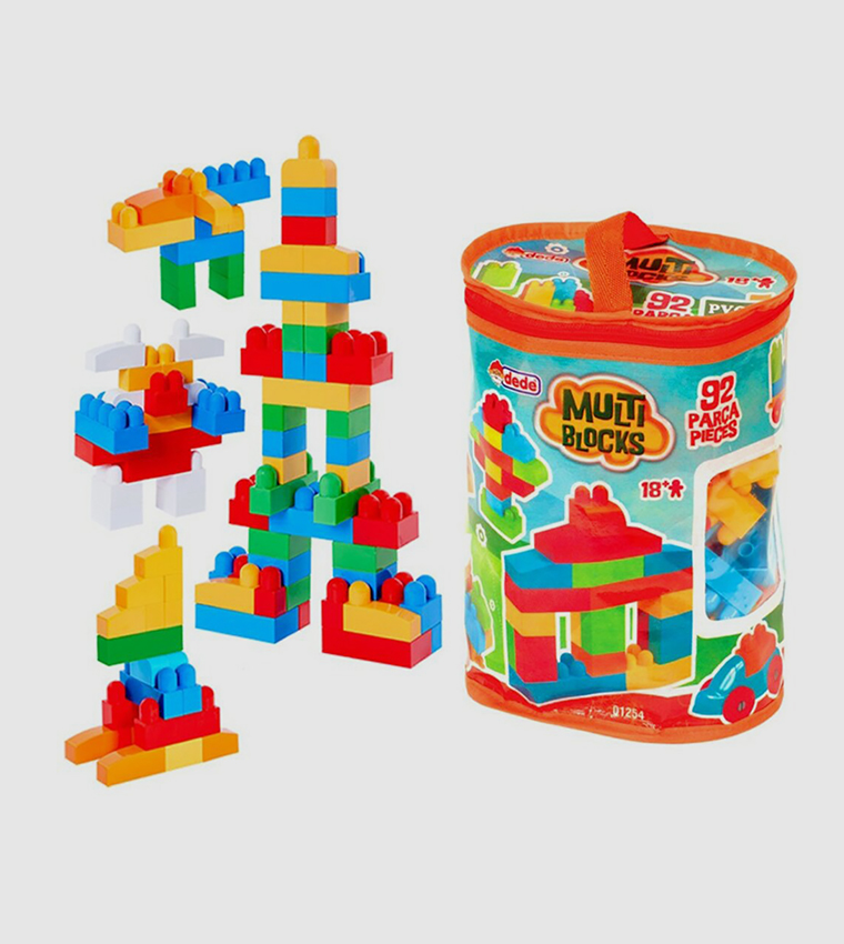 Buy Dede Multi Blocks 120 Pieces In Multiple Colors | 6thStreet UAE
