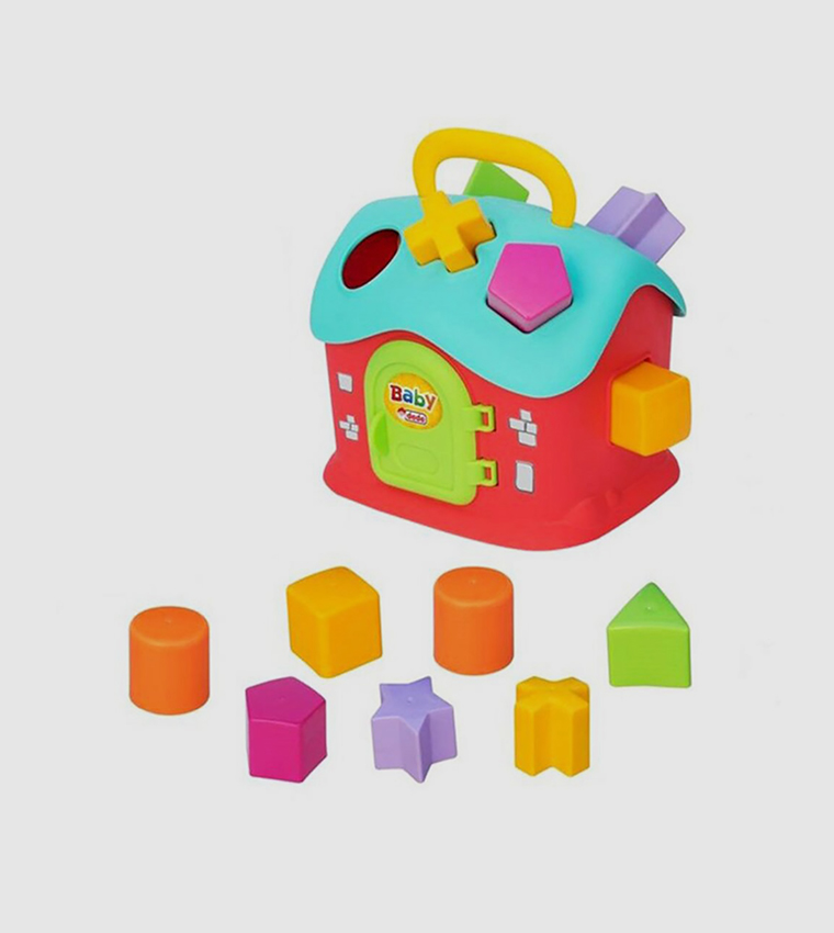 Buy Dede Shape Sorter House For Kids In Multiple Colors | 6thStreet Kuwait