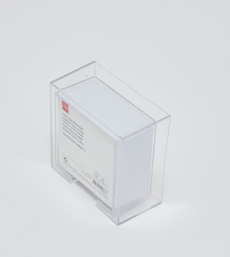 Buy Hema Memo Block Transparent Tray In Multiple Colors | 6thStreet Qatar