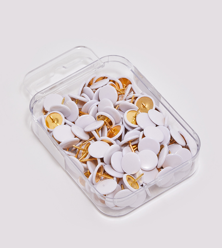 Buy Hema Drawing Pins In White | 6thStreet UAE