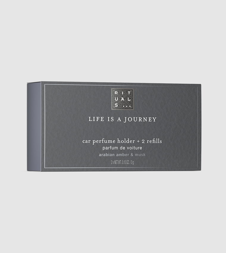 Buy Rituals Life Is A Journey Homme Car Perfume 6g In Silver | 6thStreet UAE