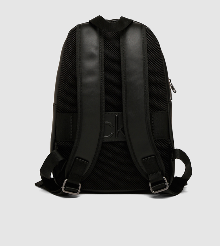 Buy Calvin Klein Ck Central Round Backpack Black In Black | 6thStreet Qatar