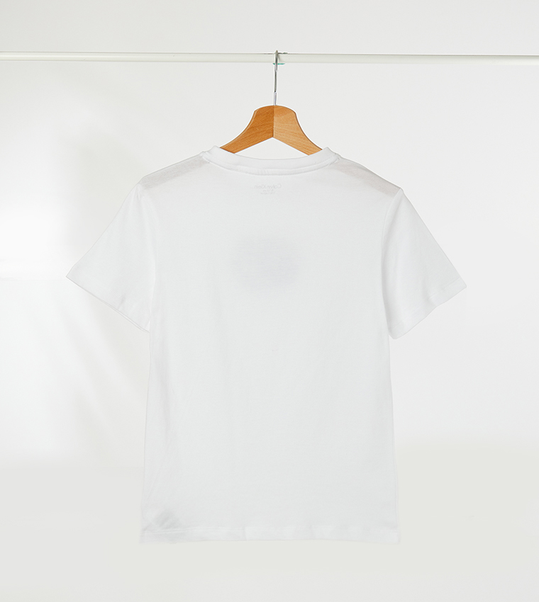 Buy Calvin Klein 2 Pack T Shirt PVH White/Blackiris In Multiple Colors ...