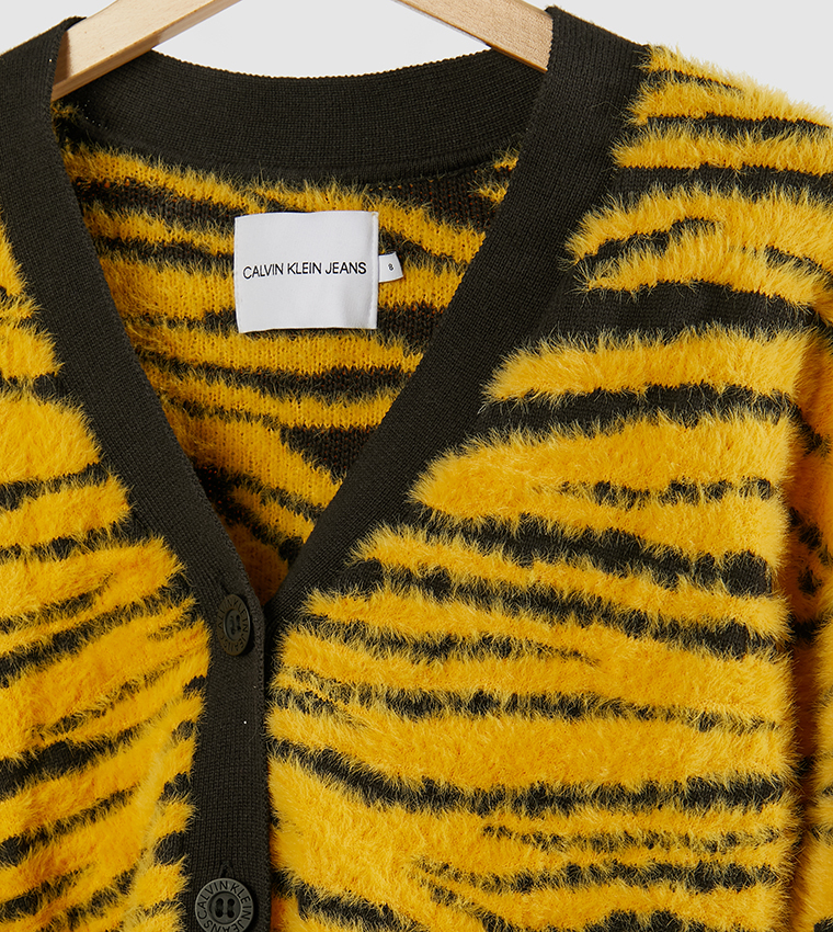 Buy Calvin Klein Urban Animal Fluffy Yellow In Yellow | 6thStreet Bahrain