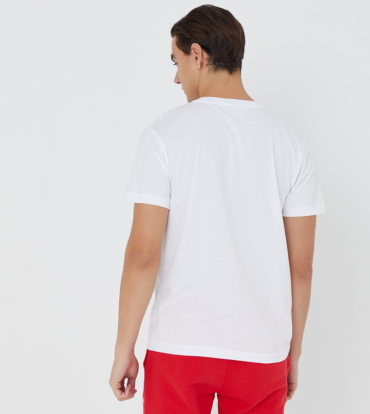Buy Calvin Klein Vertical Ck Panel Te In White | 6thStreet Bahrain