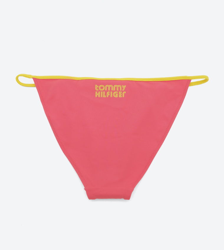 Buy Tommy Hilfiger String Bikini String Laser Pink In Pink | 6thStreet ...