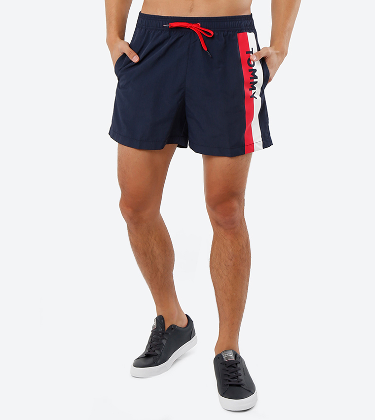 Buy Tommy Hilfiger Sf Medium Drawstring Medium Drawstring Pitch Blue In ...