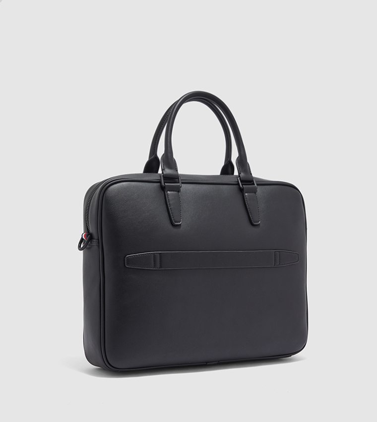 Buy Tommy Hilfiger Metro Slim Computer Bag In Black | 6thStreet Saudi ...