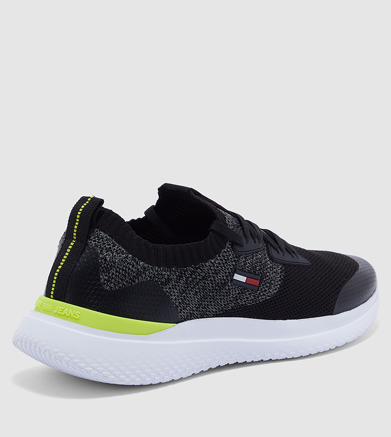 Buy Tommy Jeans Lightweight Modern Trainers In Black | 6thStreet Qatar