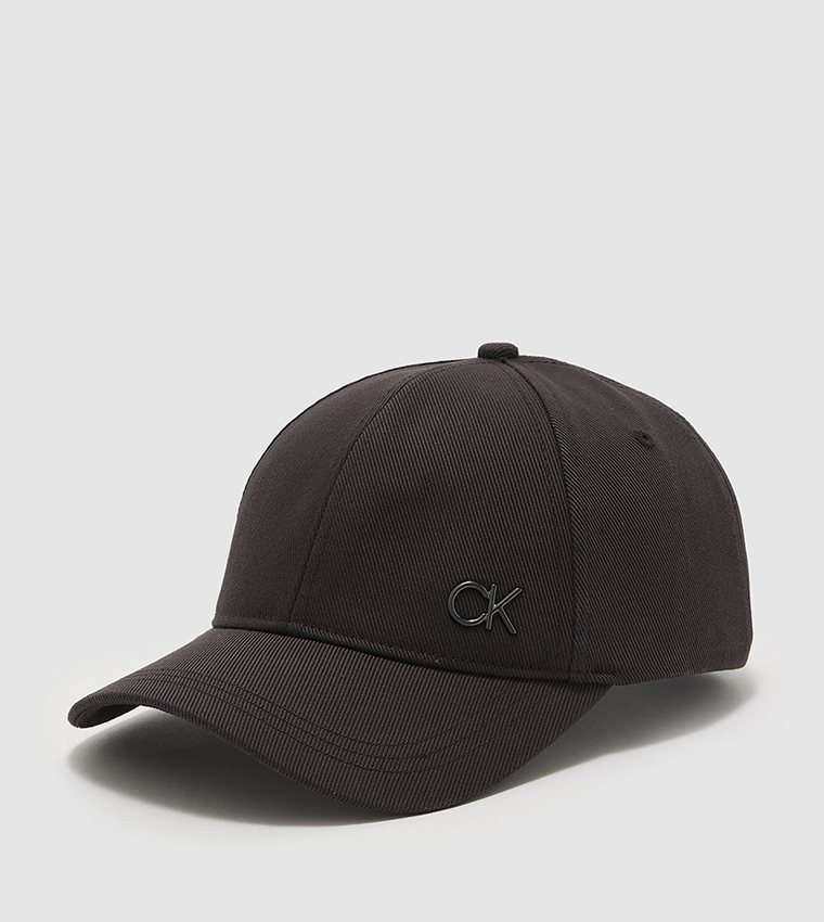 Buy Calvin Klein Logo Detail Baseball Cap In Brown | 6thStreet Qatar