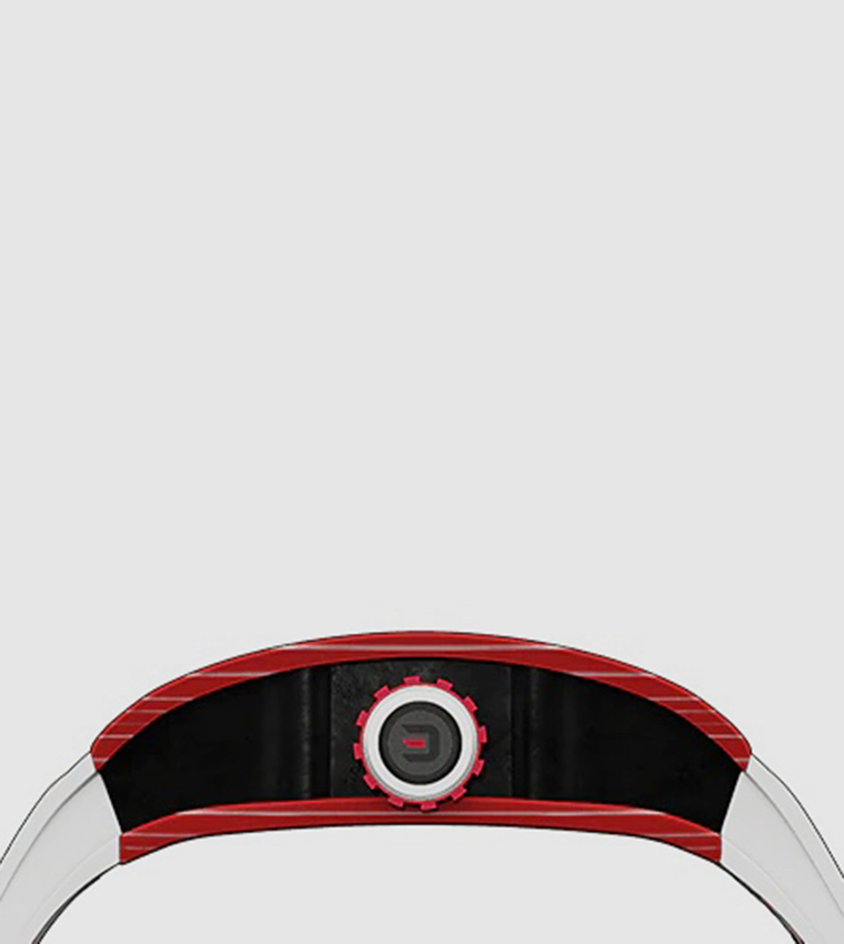 Buy OVERDRIVE Overdrive D1 Dcf Rw Swiss Movement Analogue Watch In Red ...