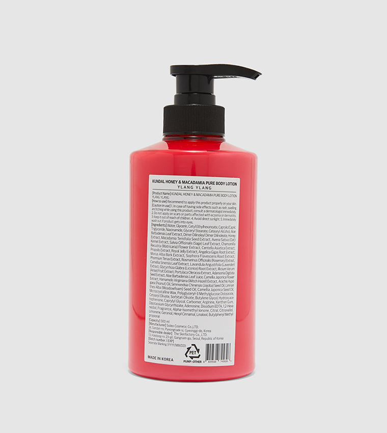 Buy Kundal Honey And Macadamia Pure Body Lotion Ylang Ylang 500 Ml In