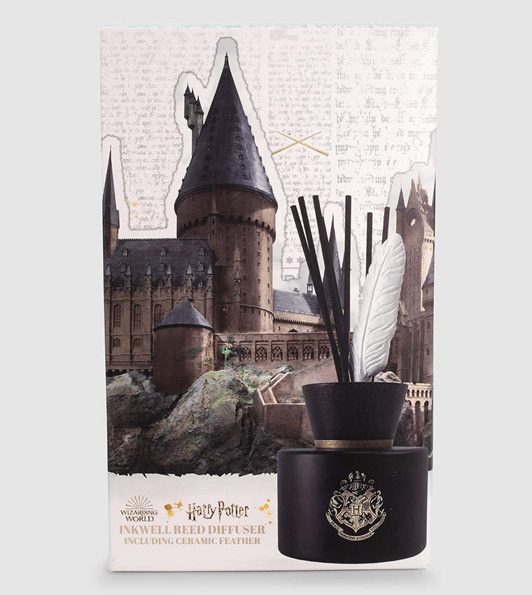 Buy UKONIC Ink Well Reed Diffuser Ceramic Feather In Black | 6thStreet ...