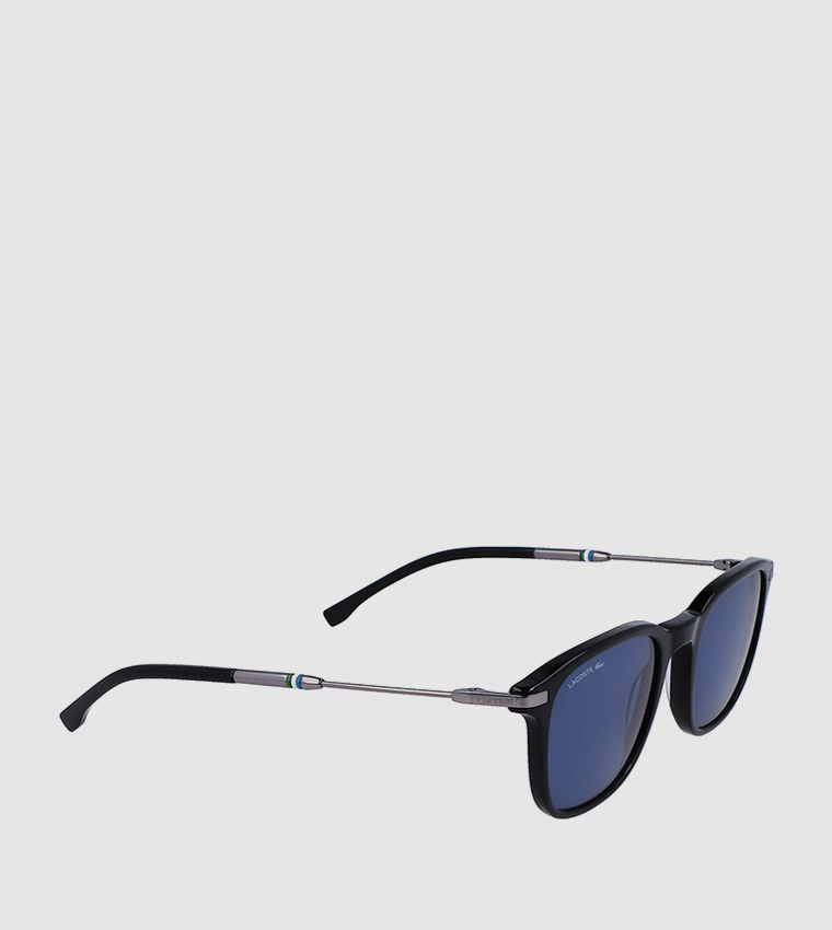 Buy Lacoste Solid Square Sunglasses In Black | 6thStreet Kuwait
