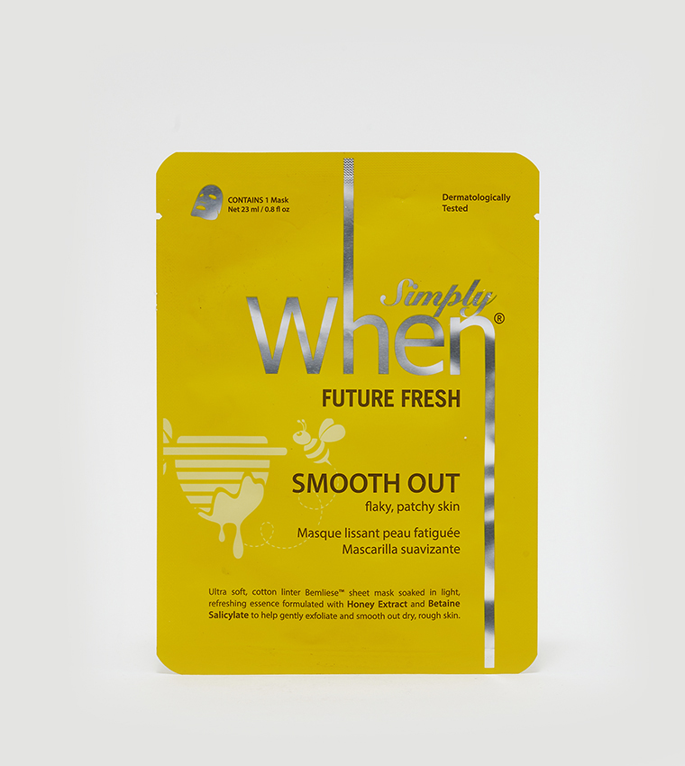 Buy WHEN BEAUTY Simply When Future Fresh Smooth Out Mask In Multiple ...