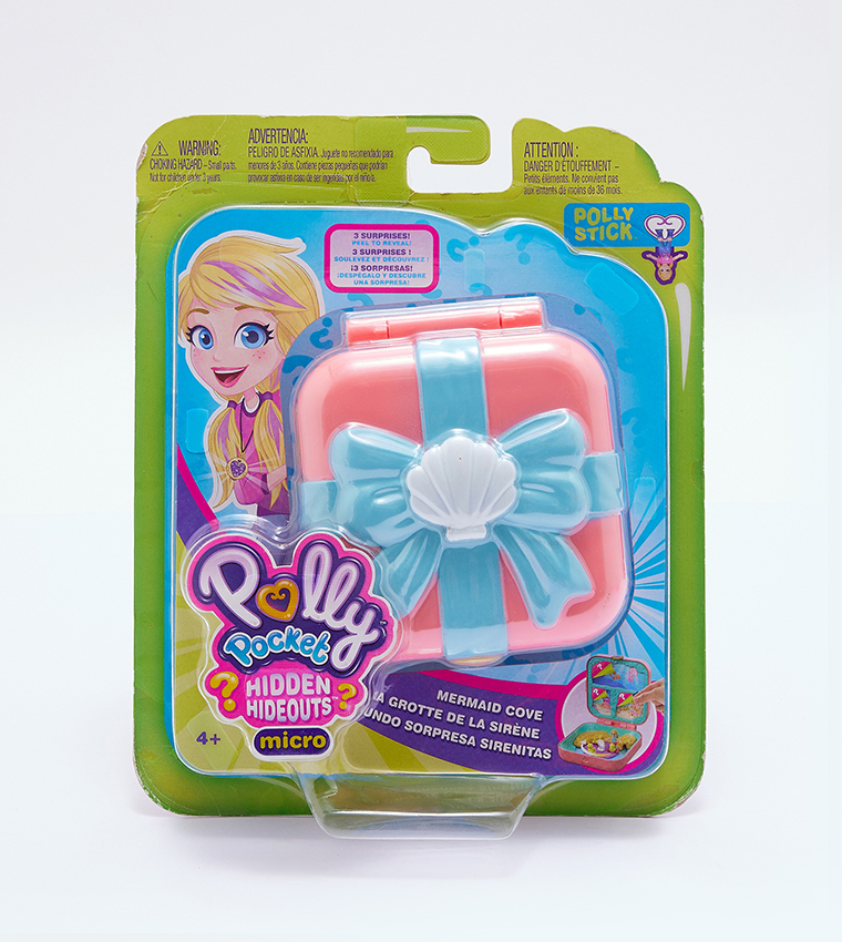 Buy POLLY POCKET Hidden Hideouts Toy In Pink | 6thStreet Qatar