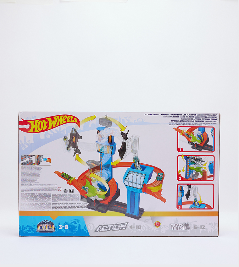 Buy HOT WHEELS City Jet Jump Airport Playset In Multiple Colors ...