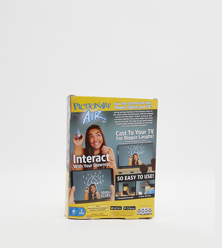 Buy MATTEL GAMES Pictionary Air Board Game UK In Multiple Colors ...