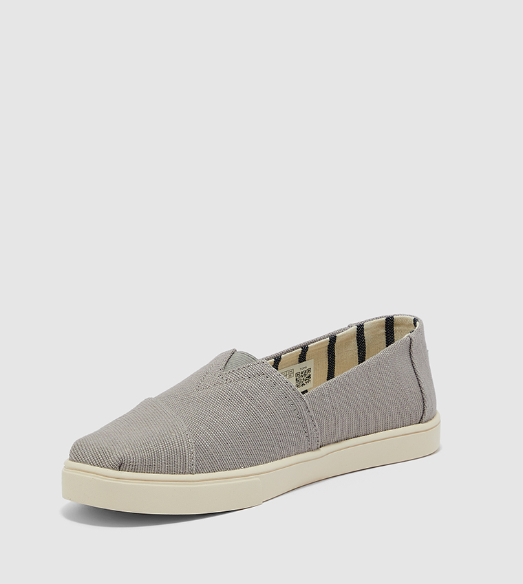 Buy Toms Cup Sole Alpargata In Grey | 6thStreet Qatar