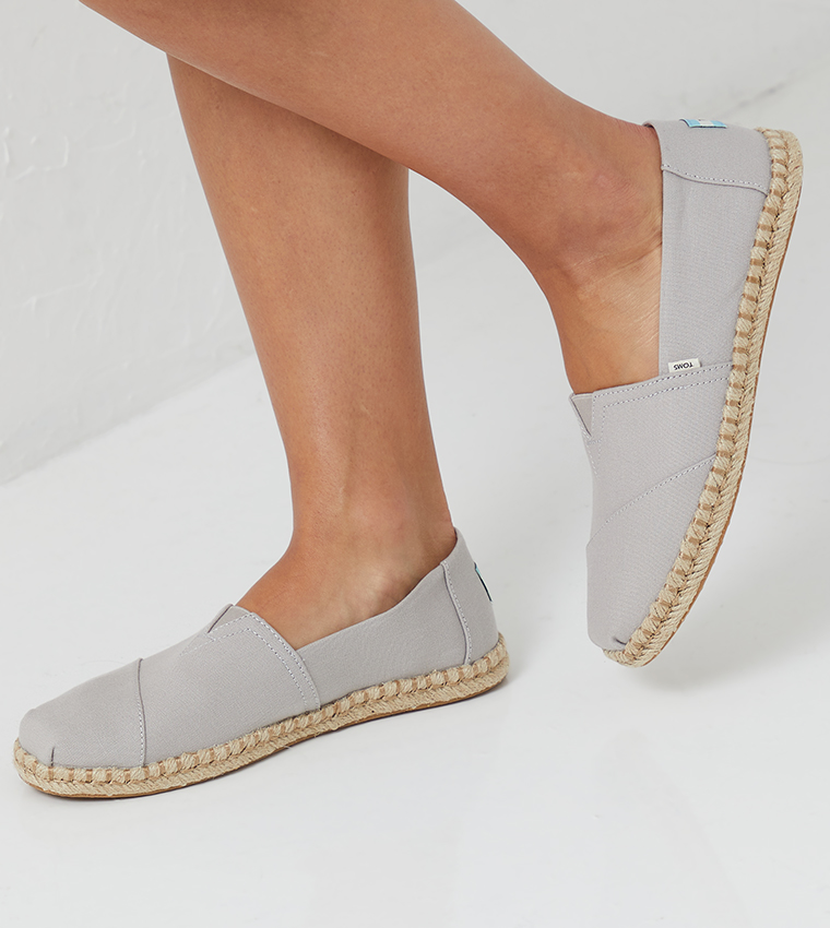 Buy Toms Espadrille In Grey | 6thStreet Oman