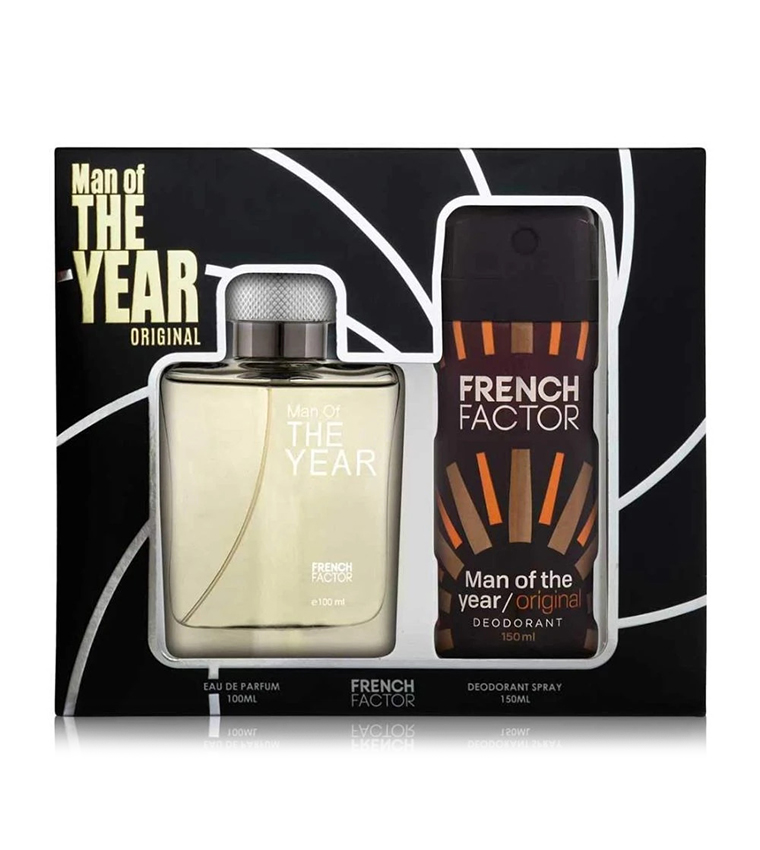Buy FRENCH FACTOR FRENCH FACTOR Man Of The Year Original EDP+Deo (M ...