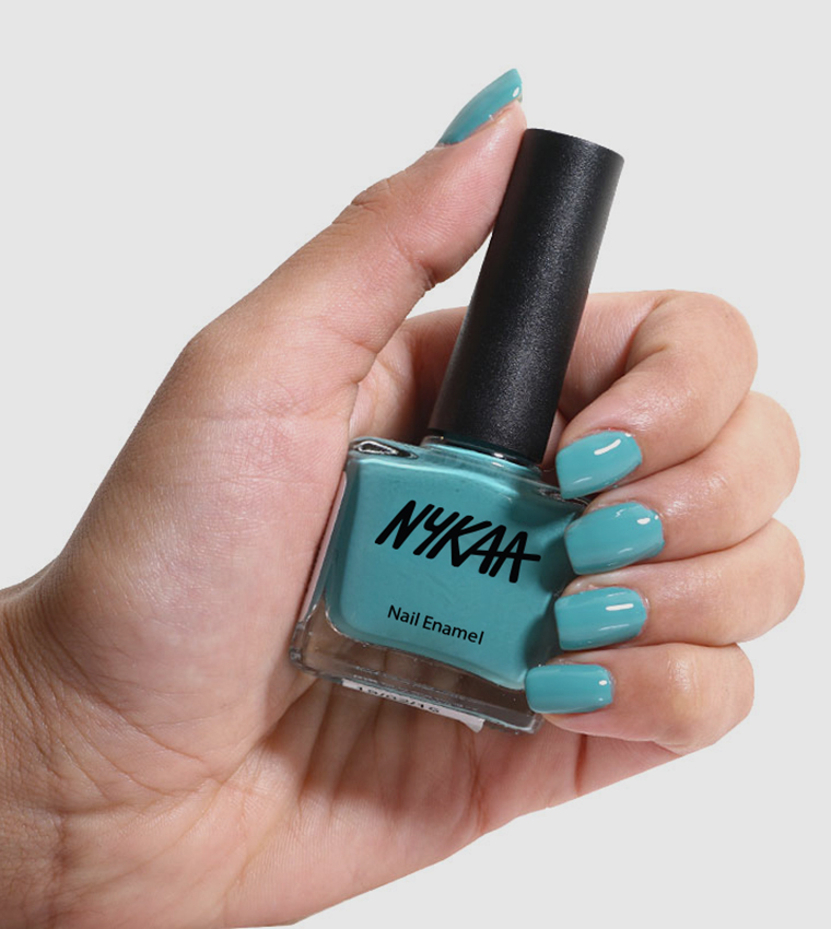 Buy Nykaa Pastel Nail Enamel So Teal Icious! No.68 9ml In Blue ...