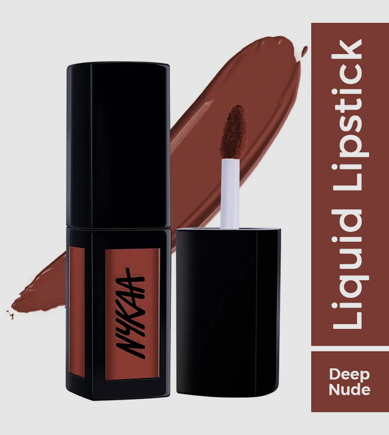 Buy Nykaa Matte To Last! Transfer Proof Liquid Lipstick Chai 18 5ml In ...