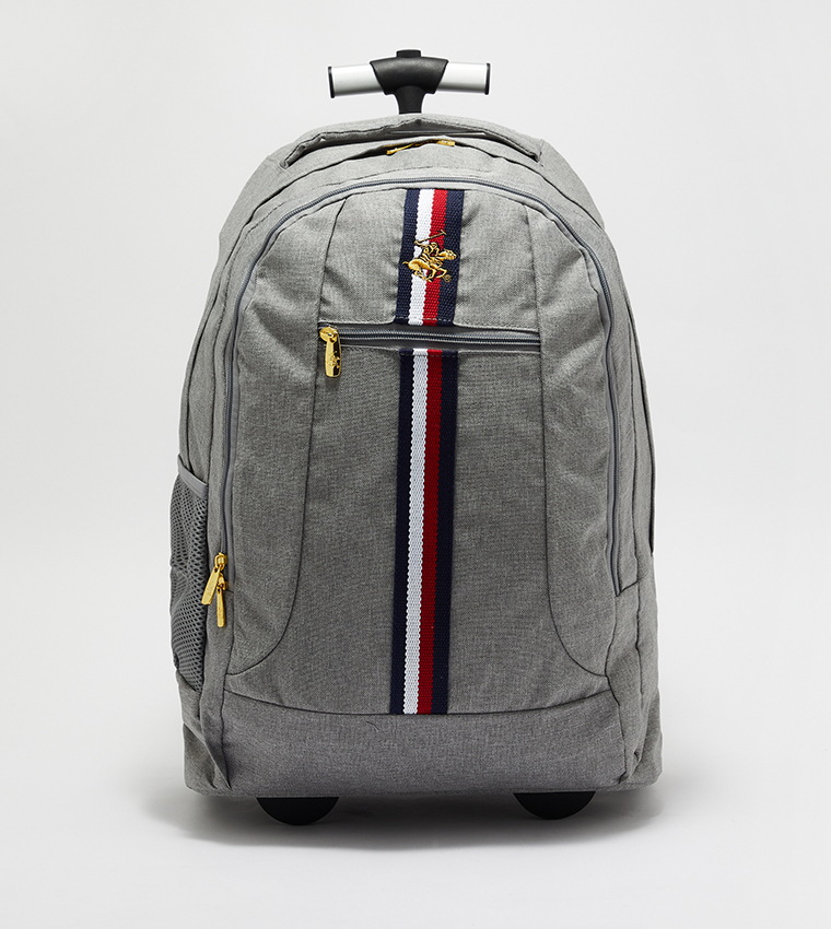 Buy Beverly Hills Polo Club Trolley Bag In Grey | 6thStreet Kuwait